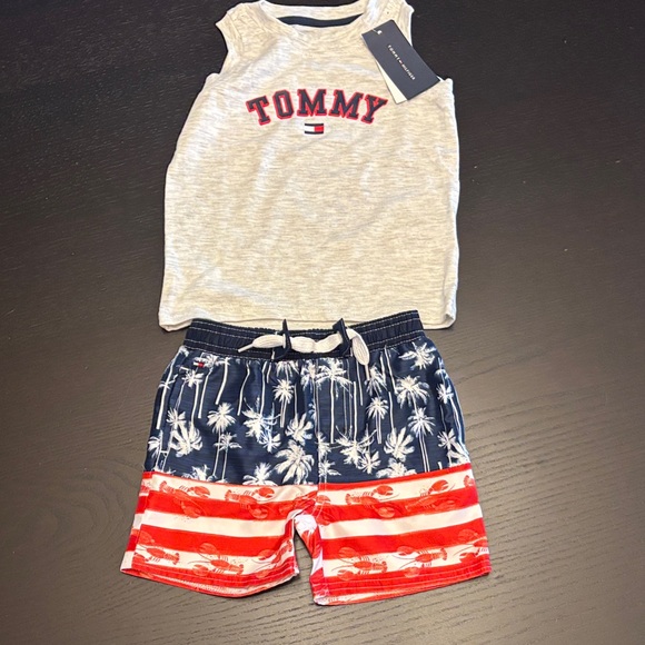 Tommy Hilfiger | Matching Sets | Nwt Tommy Hilfiger Gray Tank And ...